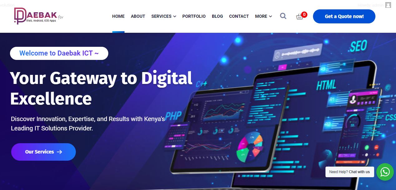 Web Design services in Nairobi, Mombasa Voi, Mobile App developers in ...